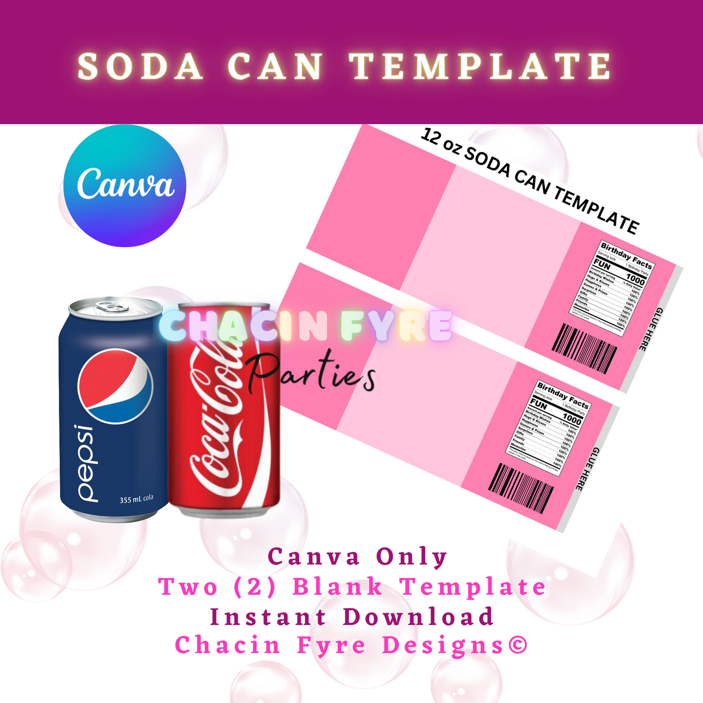 Soda Can Template – Chacin Fyre